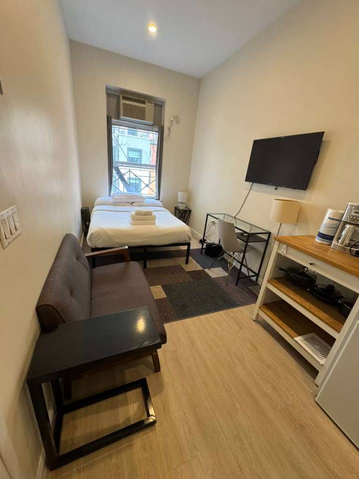 Private Bathroom Serene Chelsea Oasis Studio - New York City