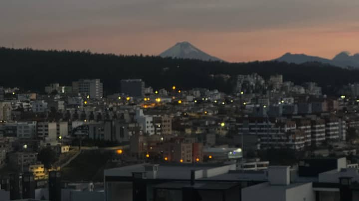 2c Apto. Cerca Embajada Y Solca Vista Cotopaxi Gym - 