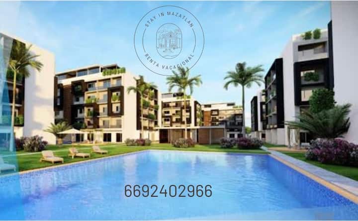 Departamento Con Alberca De Olas - Mazatlan