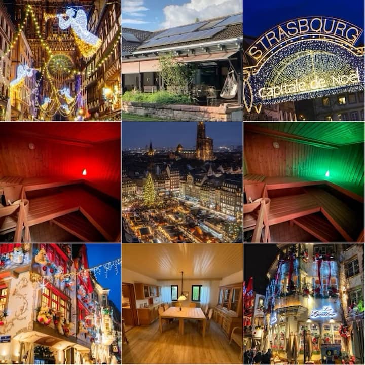 Luxury Retreat Strasbourg! Christmas Market+sauna! - Gare de Strasbourg Ville