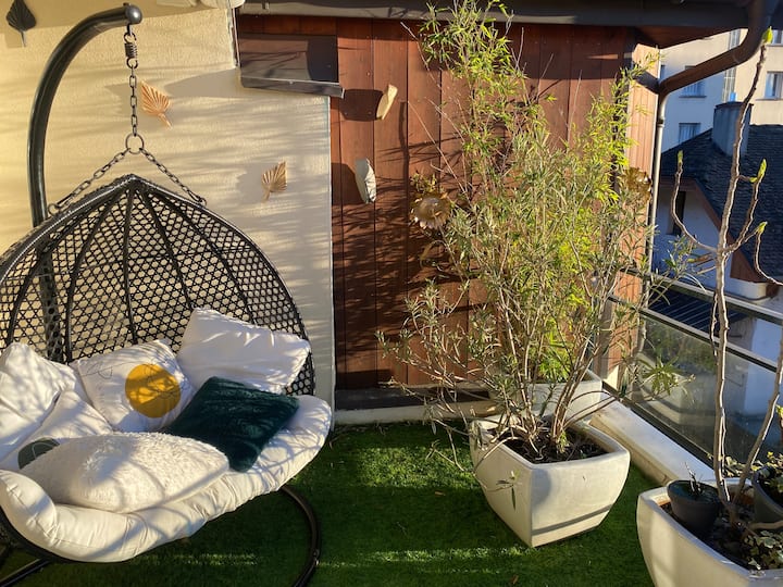 2 Chambres Avec Salle De Bain Dans Duplex Cosy - Annecy-le-Vieux