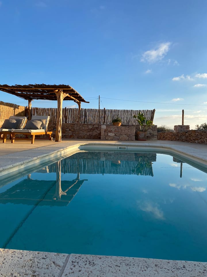 Casa De Campo Con Piscina. Can Mariano Mayans. - Formentera