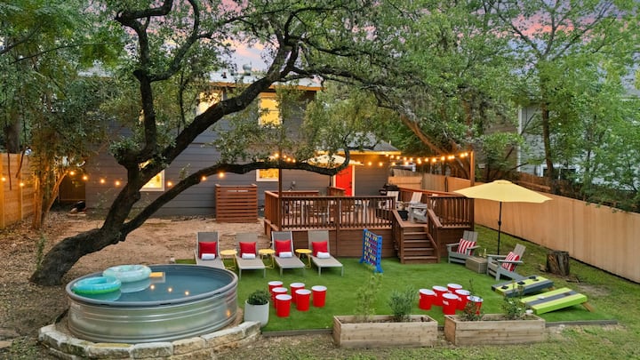 5br Near Downtown Cowboy Pool Sleeps 16 - Austin, TX