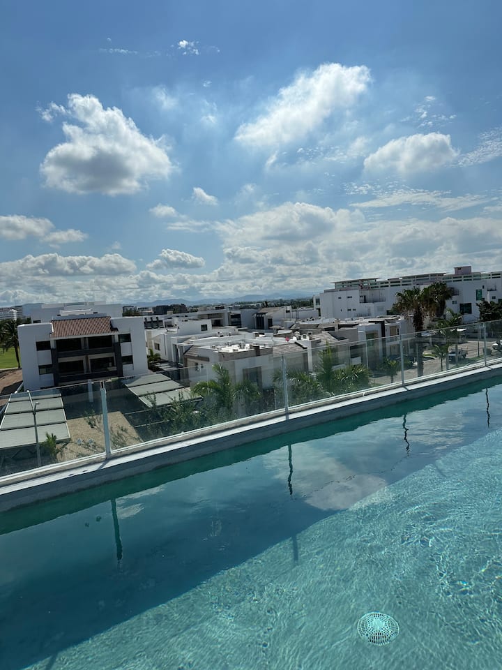 Rooftop Loft Con Alberca | Cerca De La Playa - Sinaloa