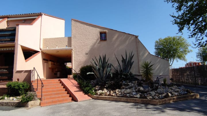 F2 Cosy Avec Terrasse - Plage du Racou