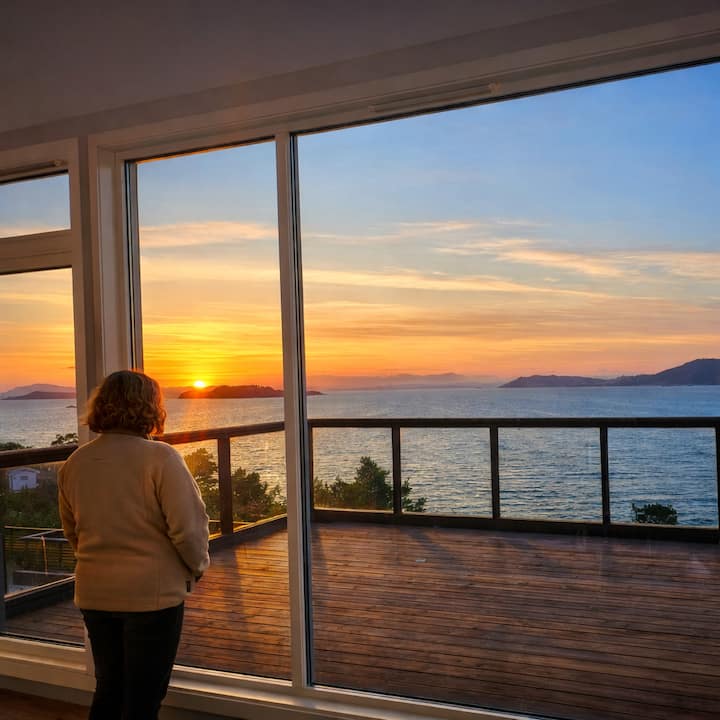 Eksklusiv Utsikt, Jacuzzi Og Kveldssol - Norway