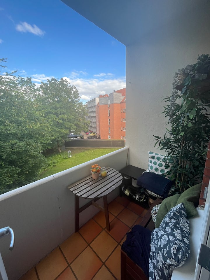60sqm, 2 Bedroom Apartment Near Odense Creek - Odense