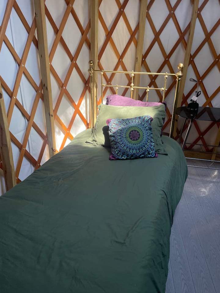 Jasper Moss Red Yurt #3 - Cheboygan State Park, Cheboygan