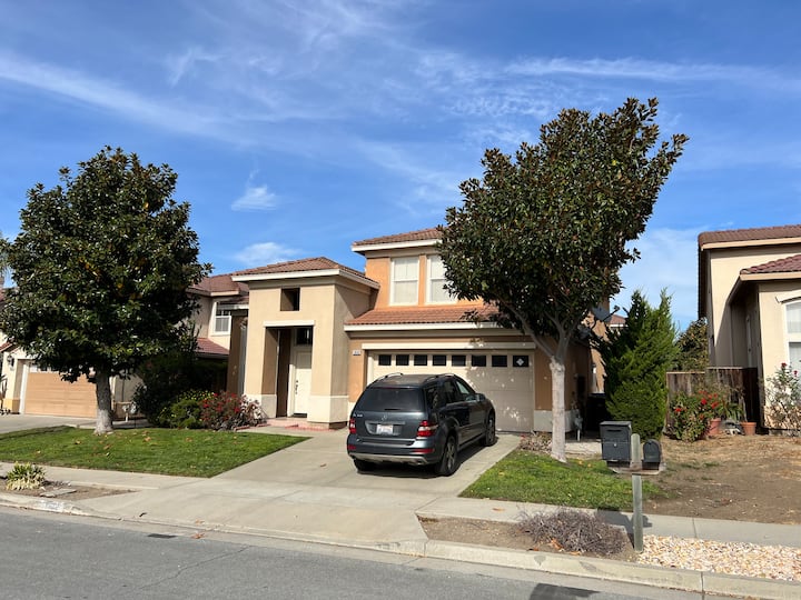 Peaceful Lovely House For Family -5 Rooms - Milpitas, CA