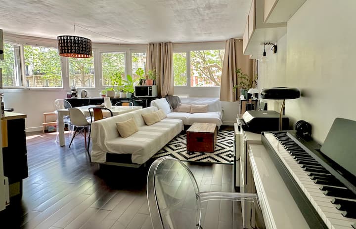 Agréable Appartement Familial, 2 Adultes/2 Enfants - Parigi