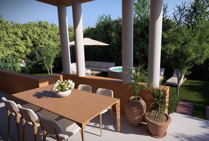 Luna Serene Garden House | Jacuzzi - Zara