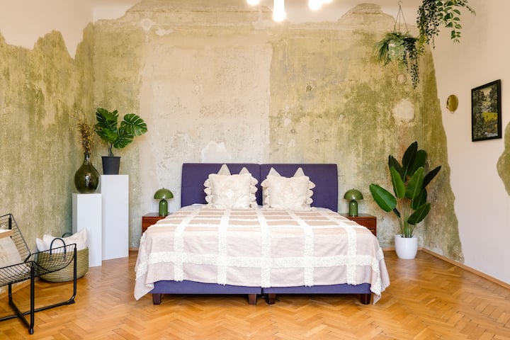 Appartement Artistique Au Centre Avec Balcon - Graz