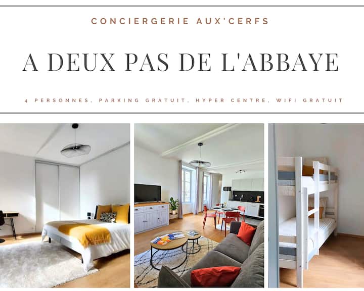 Aux'cerfs - A Deux Pas De L'abbaye - Appoigny