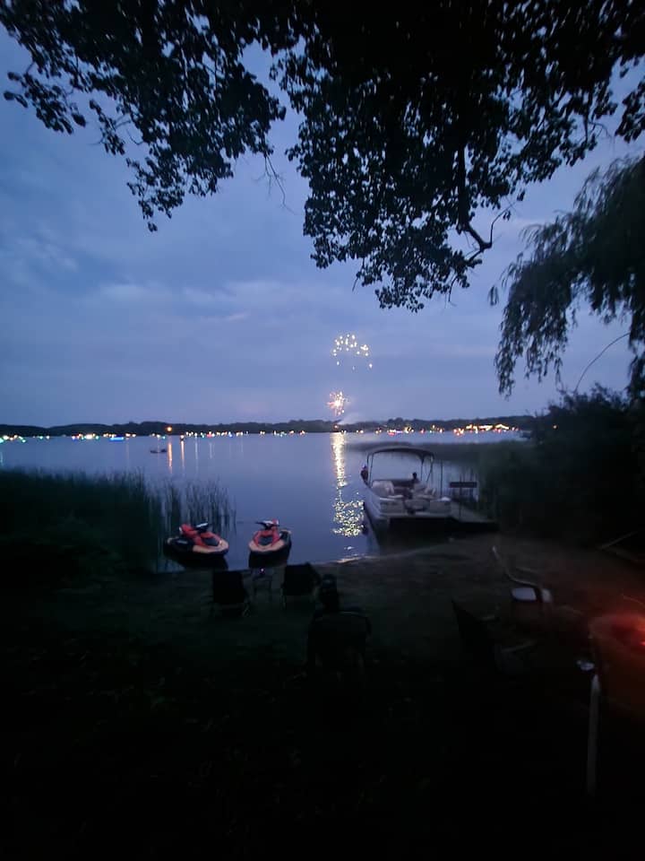 Waterfront Cabin On Lake Sylvia - Minnesota