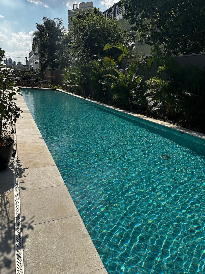 Studio Moderno No Centro, Próx. Ao Aeroporto Gru - グアルリョス