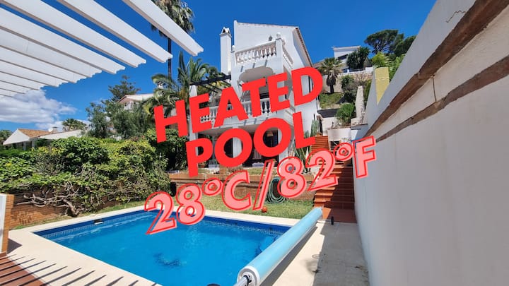 Villa Heated Pool & Bbq Near The Beach 5 Rooms - Málaga