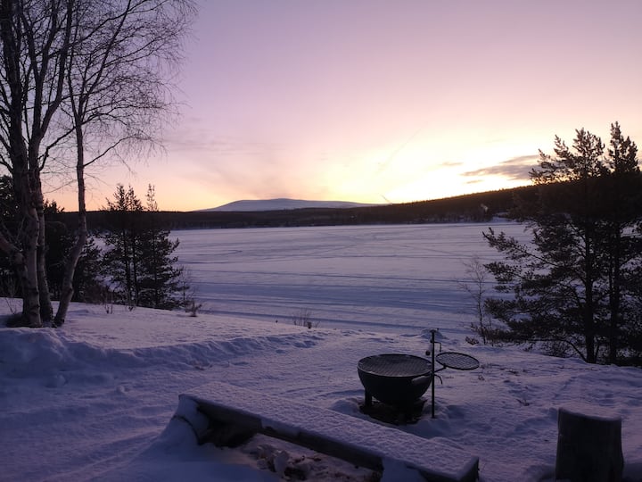 Mökki Ounasjärven Rannalla Enontekiöllä - 라피 지역