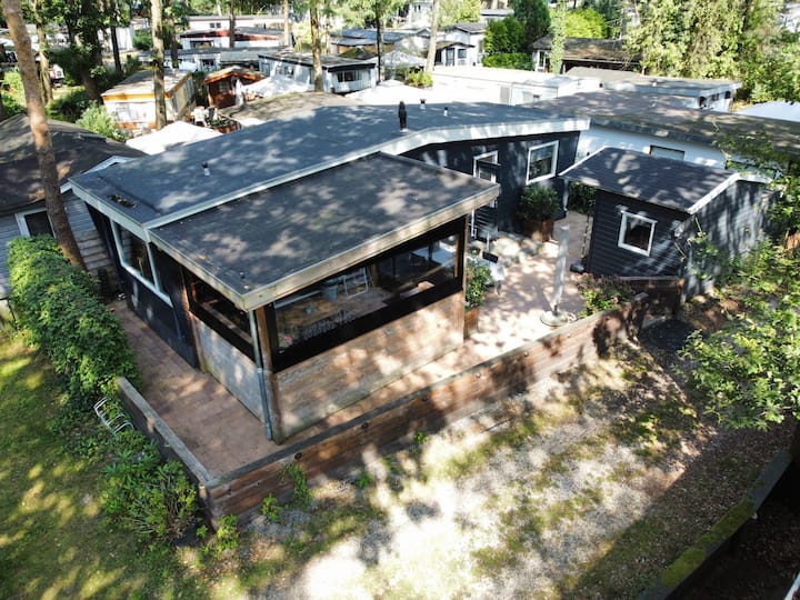 Luxe Chalet Midden Op De Veluwe - Apeldoorn