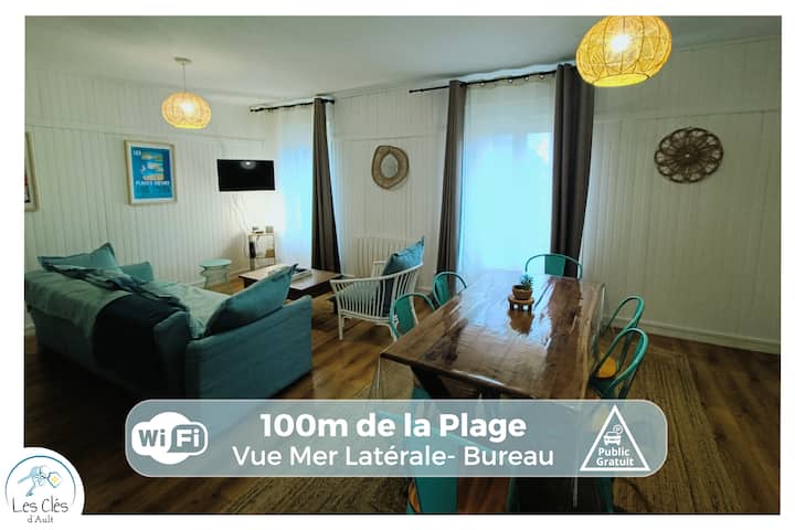 23- Duplex Mouette Bleue - Plage - Parking Gratuit - Eu