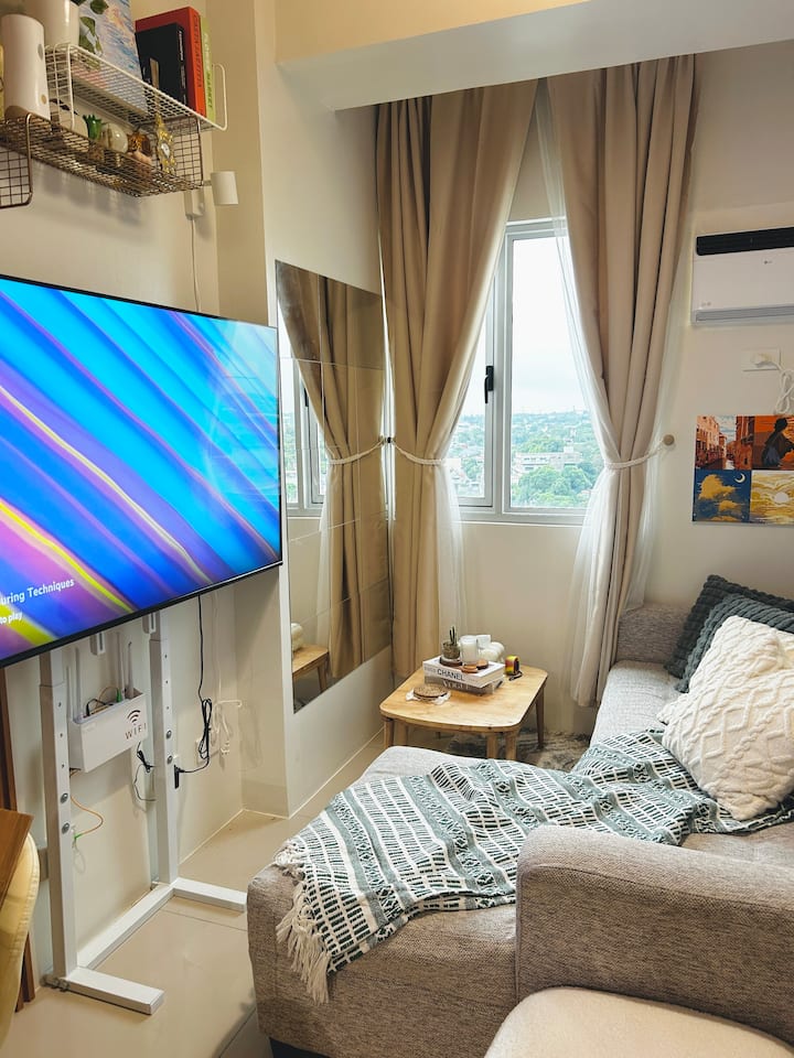2br W/ 58’&32’ Tv Netflix Prime Projector Karaoke - Marilao