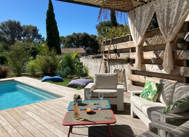 Villa Au Calme, Piscine, Plage à Pied - Cassis