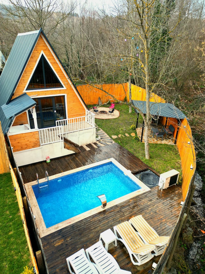 Sapancamtsuitbungalov Mt1 (Sıcak Havuz) - Sapanca