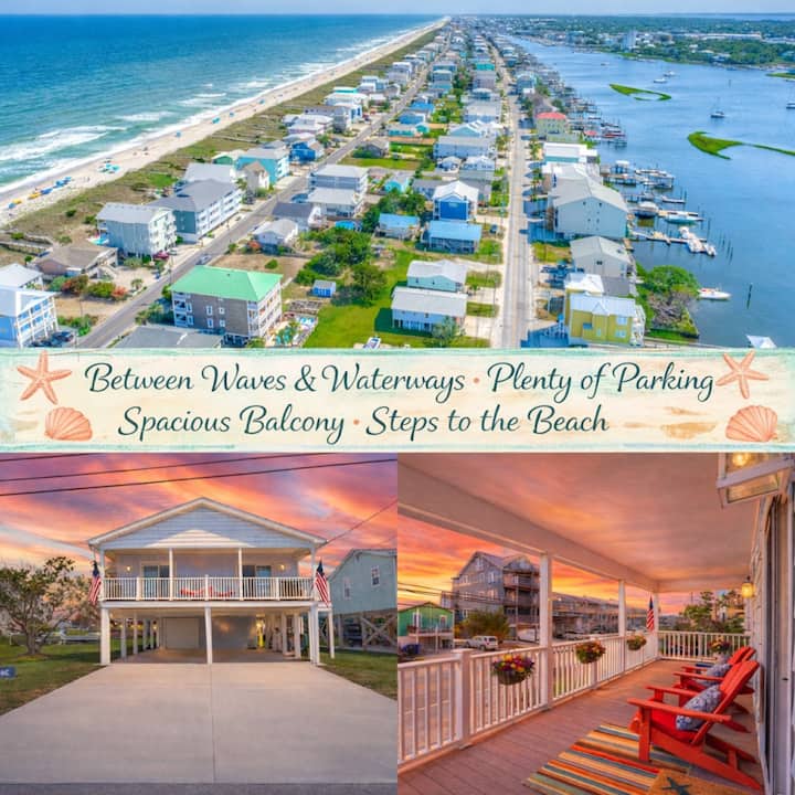 Coastal Bliss Hideaway *Prime Location - Carolina Beach, NC