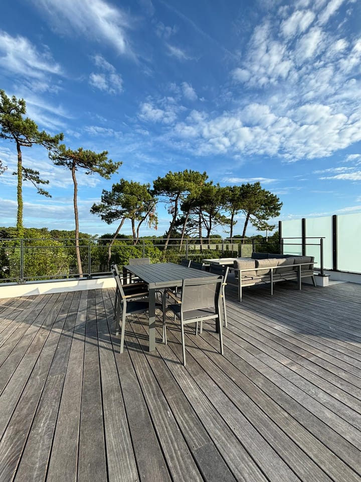 Appartement 3 Chambres - Terrasses Et Spa - Biarritz