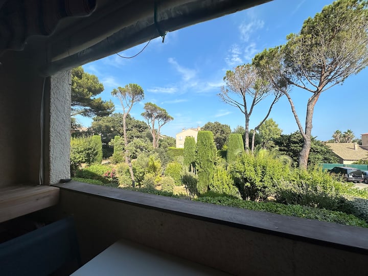 Studio 4per 200m De La Plage, Parking Privé - Fréjus