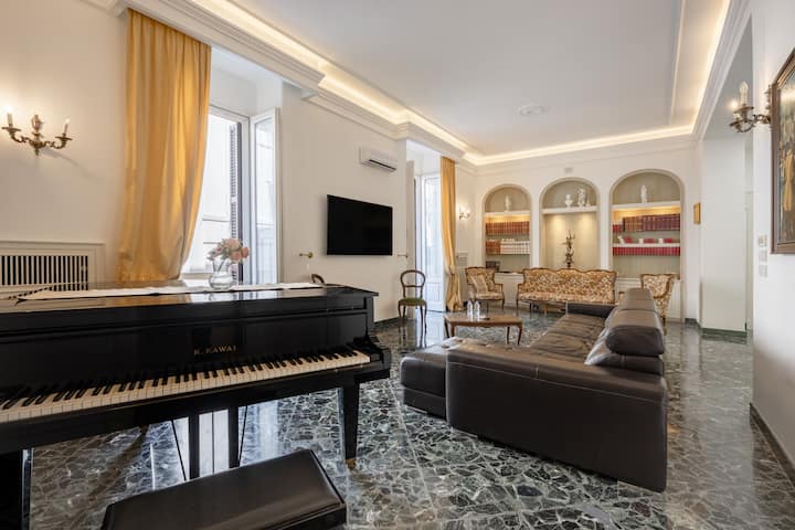 The One: Luxury Seaview W/ Piano - Bari