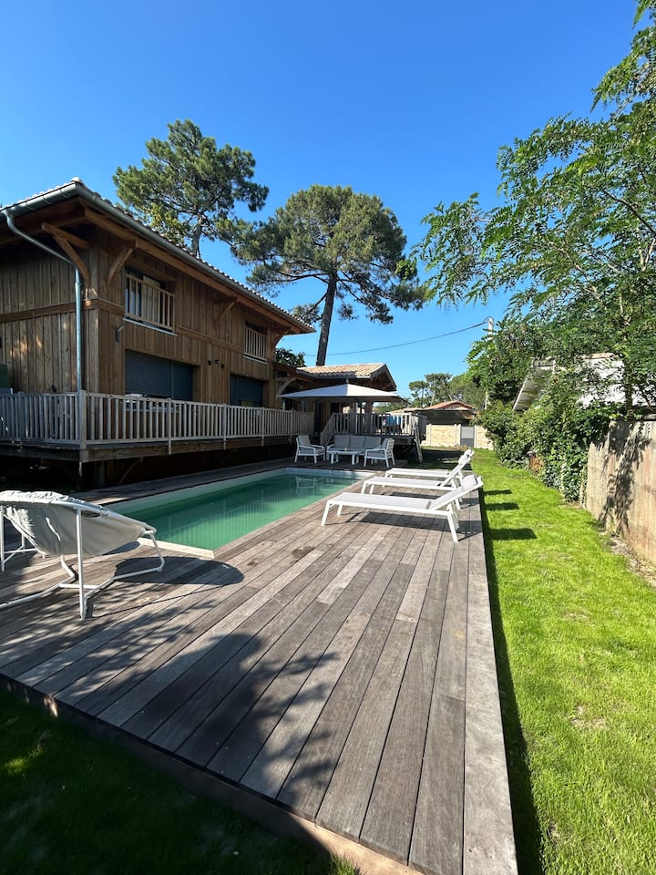 Villa West Coast - Piscine Chauffée - Bassin d'Arcachon