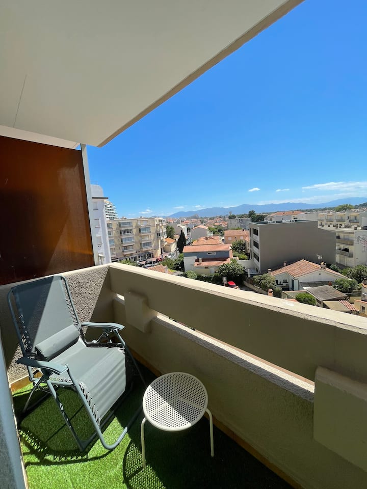 Appartement Climatisé  T2 De 48 M2 à Canet Plage - Canet-en-Roussillon