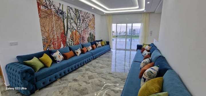 " Villa Fares 2 " Piscine +Jacuzzi & Trampoline - Asilah