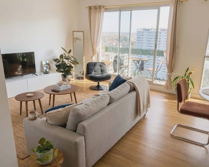 Vue Imprenable Sur Nantes • Proche Centre-ville - Gare de Nantes