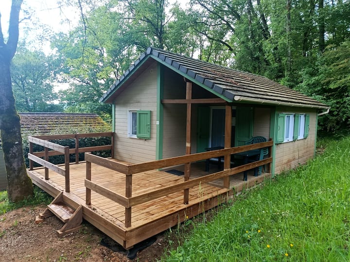 Chalet 5 Personnes Avec Climatisation - Brive-la-Gaillarde