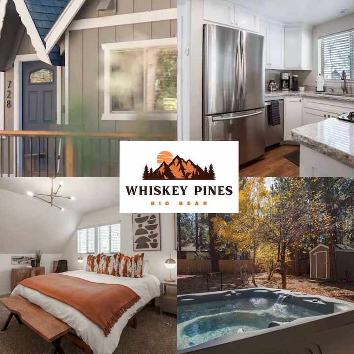 Hottub+pet Friendly+king Bed+huge Fenced Backyard - Big Bear, CA