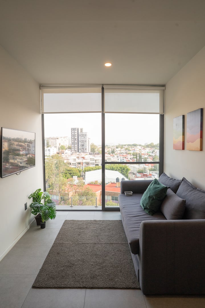 Apartment For 6 With Rooftop Pool, Andares - Zapopan