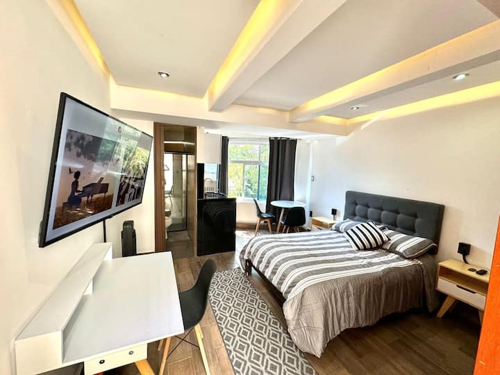Hermosa Suite Iluminada Nueva - Mexico City