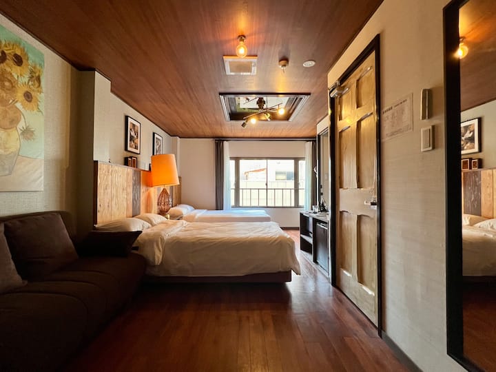 大阪|心斎橋、難波、道頓堀徒歩15分以内エリア|貸切マンション|響時kyouzi5f - Osaka