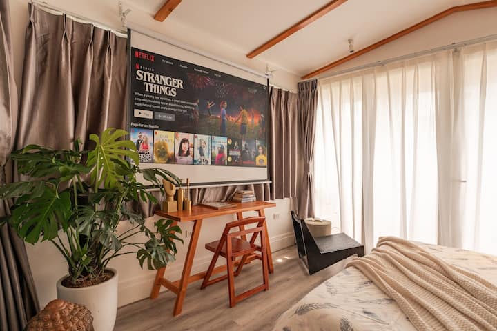 Fairy Garden Escape | 2beds • Cinema •Cozy Balcony - Hanoi