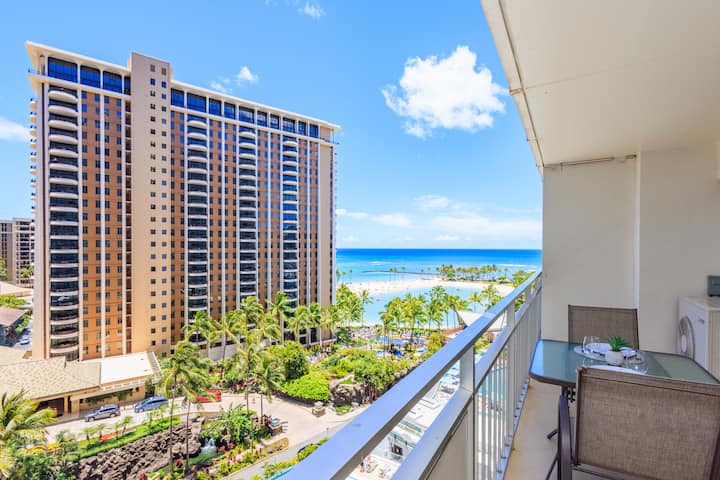 Beautiful Ocean And Lagoon View Condo-free Parking - Honolulu