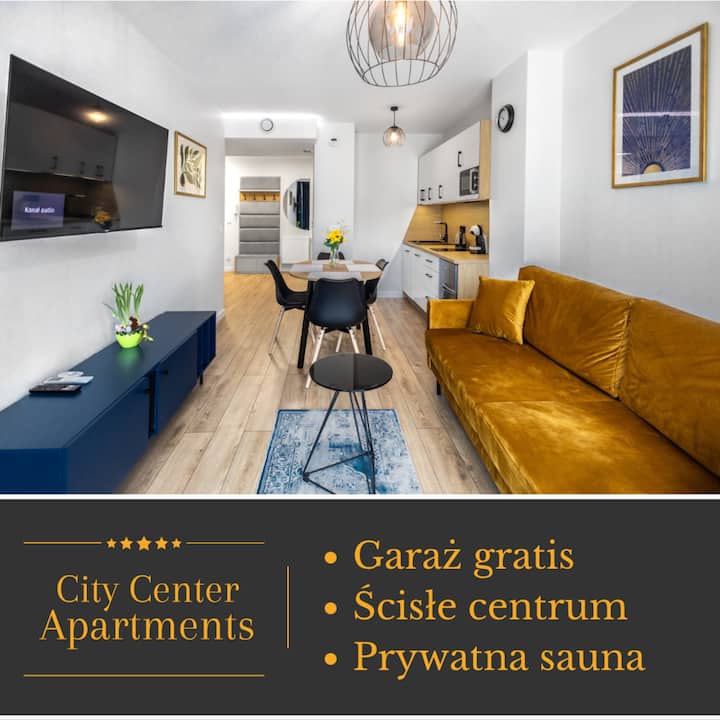 Apartament Cicha 12/24a1 Z Sauną - Krynica-Zdrój