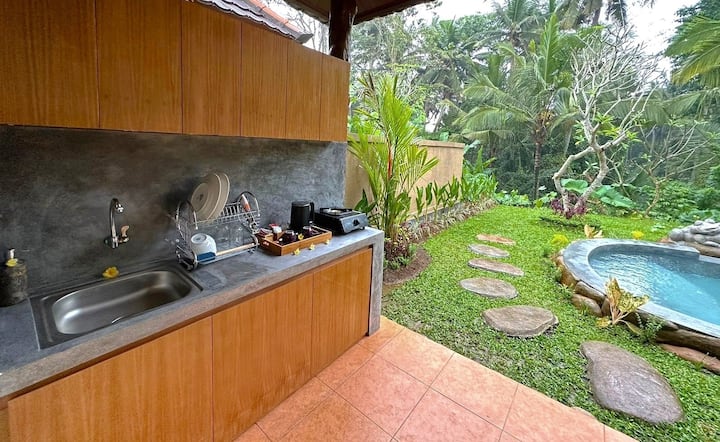1 Br Private Pool With Jungle View - Gianyar