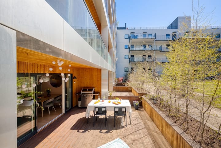 3-romsleilighet Med Markterrasse - Oslo
