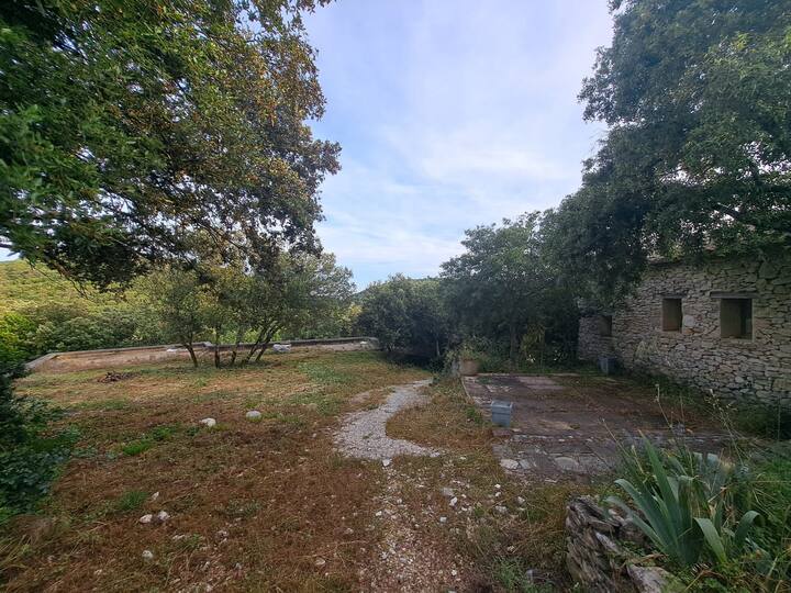 Chambres Dans Mas En Pleine Nature Avec Chevaux - Aubussargues