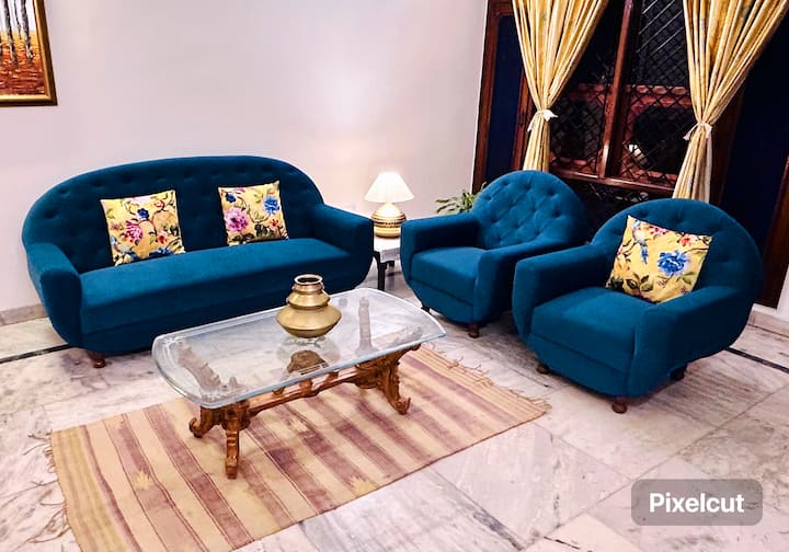 Private 3 Bhk Bungalow - Oasis @ Vohra Homestay - Panchkula