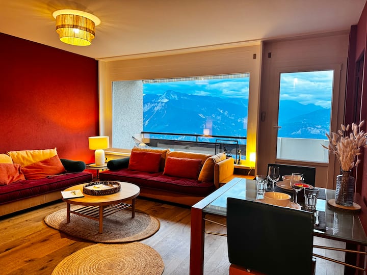 Bel Appartement Spacieux Rénové - Crans-Montana