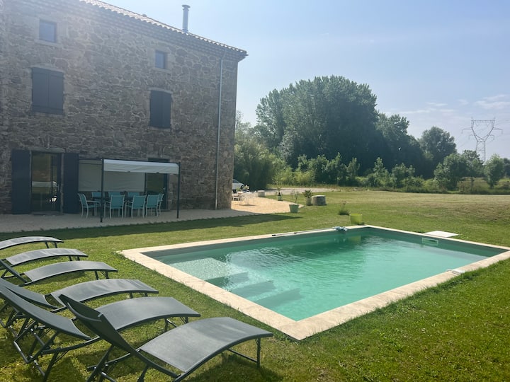 La Ferme De Pierrot 7 Ch,7 Sdb, 7 Wc, Piscine - Annonay