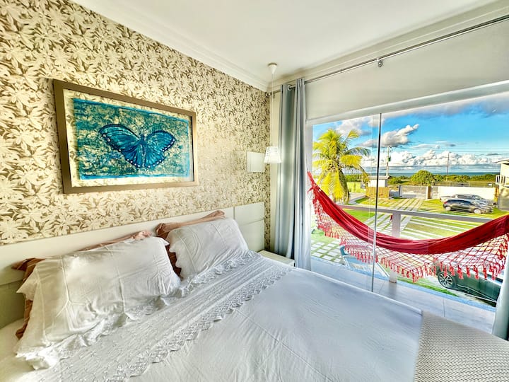 Dp13 Vista Mar, Frente A Praia, 2 Suítes C/ar - Bahía