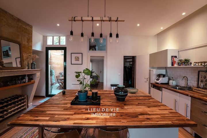 Appt Sur Patio Emplacement D’exception - Bordeaux